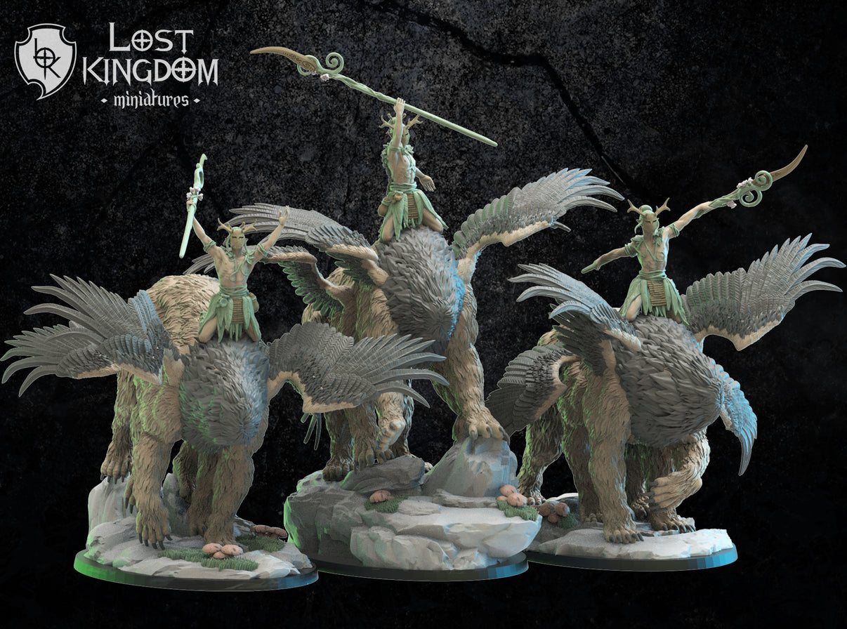 Hundun Cavalry | Mori / Wood Elves | Lost Kingdom Miniatures – Coveted ...