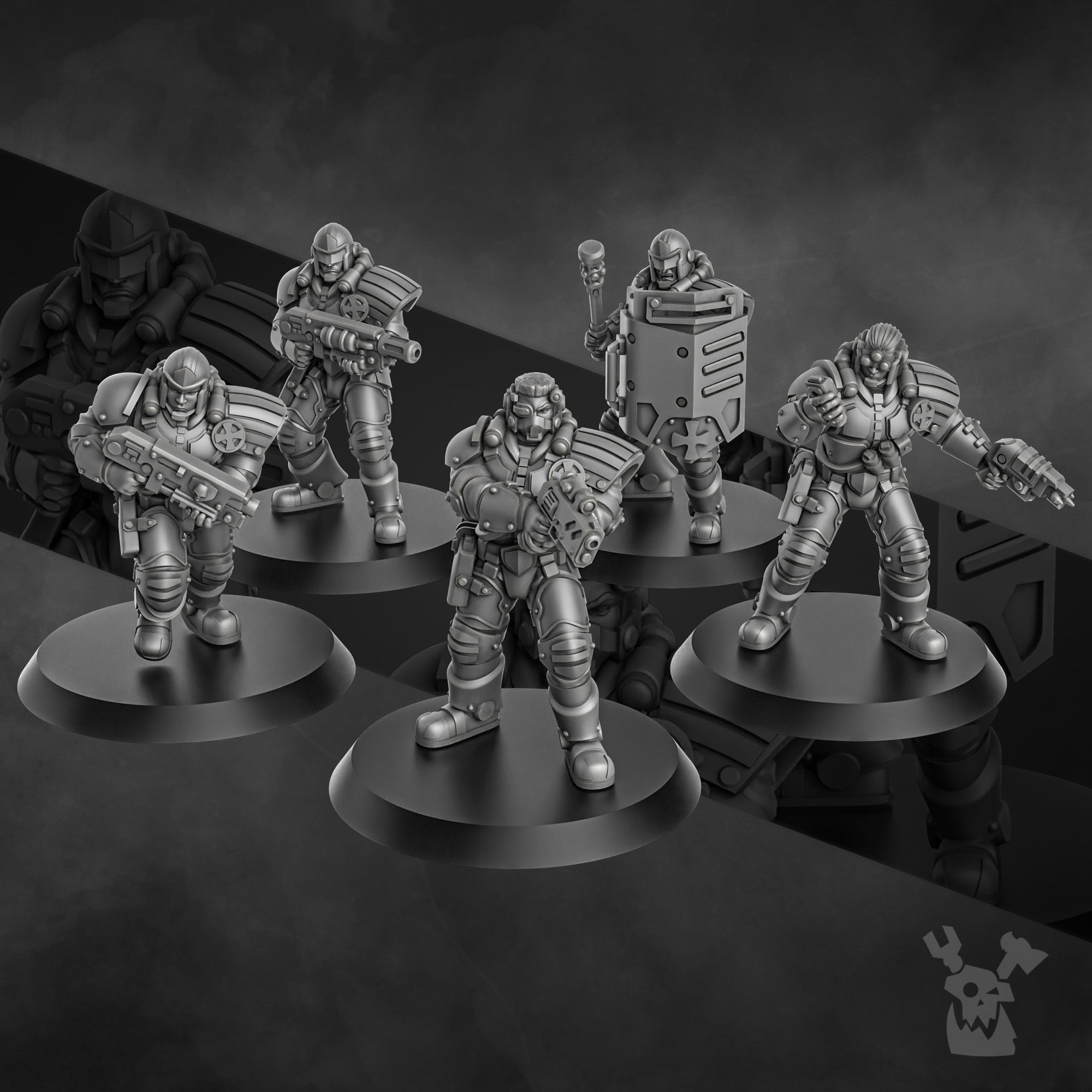 Metal Militia Brigade (part 1) | Rock Head Gangs | Dakka Dakka Store ...