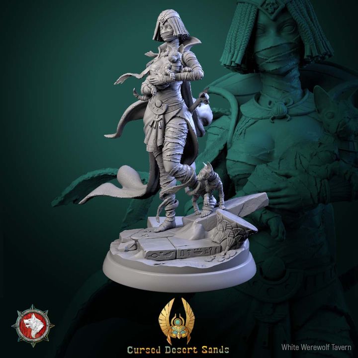 Khepra of the Hollow Court | Cursed Desert Sands | White Werewolf Tave ...