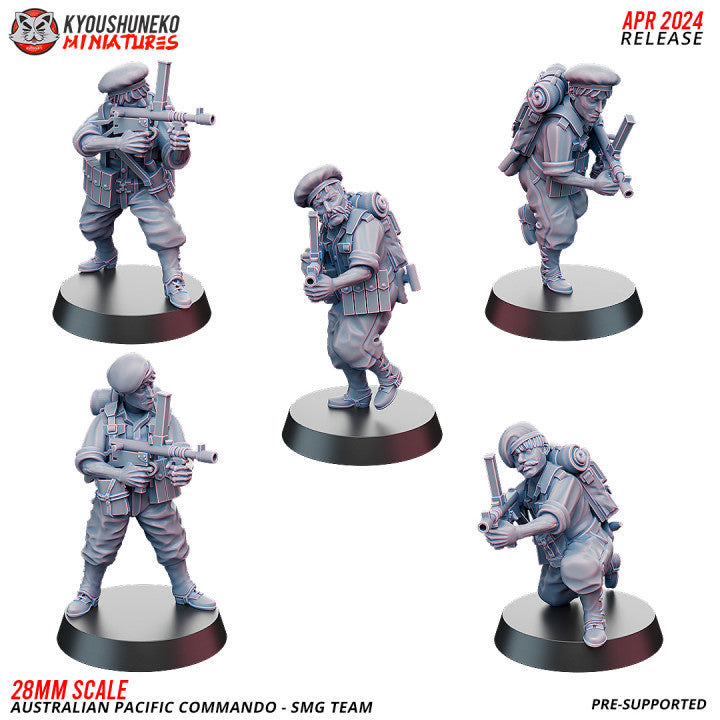 Australian SMG Commandos | WW2 Pacific | Kyoushuneko – Coveted Forge