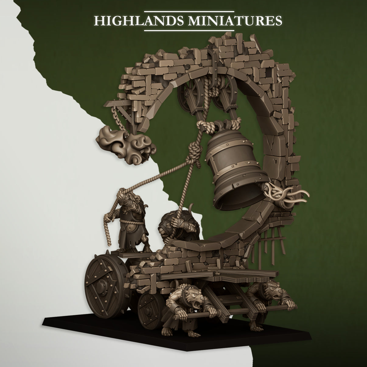 Moving Sewer | Sewer Vermin | Highlands Miniatures – Coveted Forge