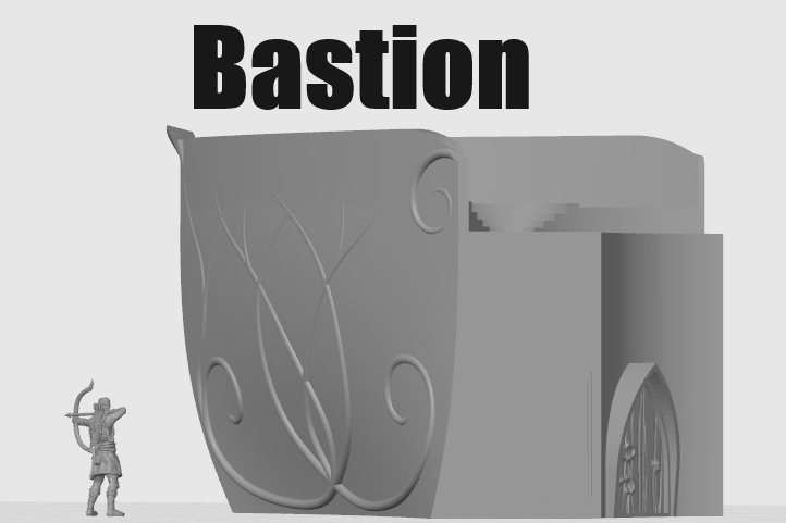 Modular Elven Fortifications | Crossing the River | MESBG | The Printi ...