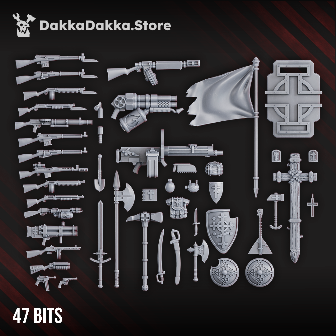 Decorative Bits Set | Steel Union | Dakka Dakka – Coveted Forge