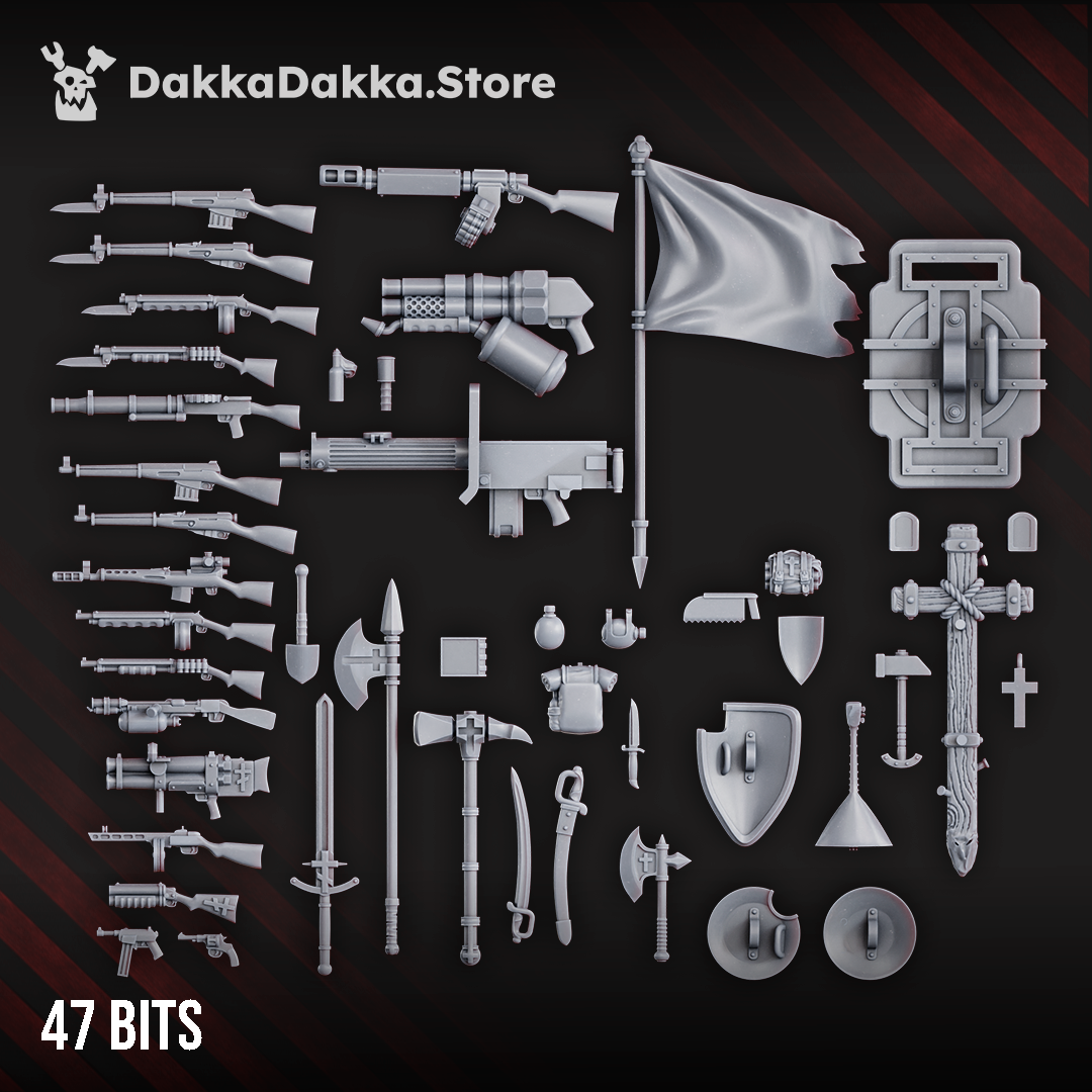 Decorative Bits Set | Steel Union | Dakka Dakka – Coveted Forge
