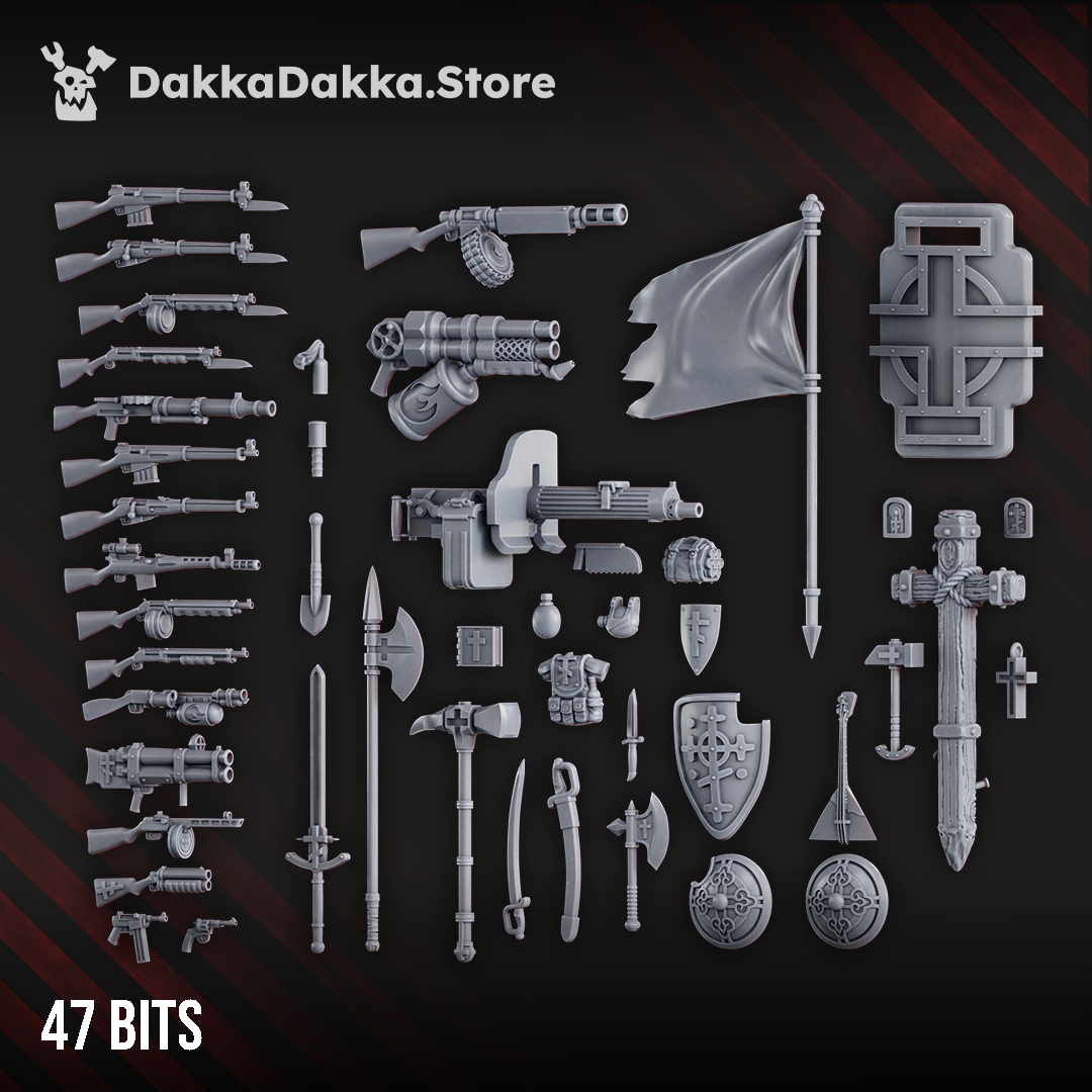 Decorative Bits Set | Steel Union | Dakka Dakka – Coveted Forge
