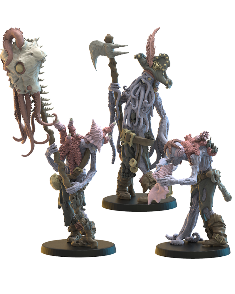 Deep Sea Zombies Command Group | Undead of Misty Island | Lost Kingdom ...