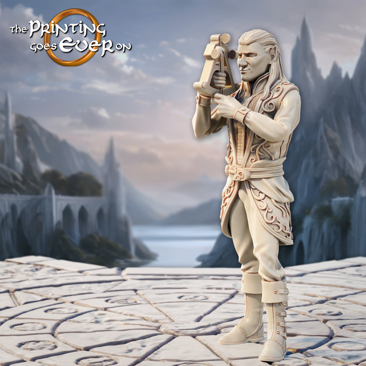 Elven Navigators | Silver Shores | Resin 3D Printed Miniatures | Table ...