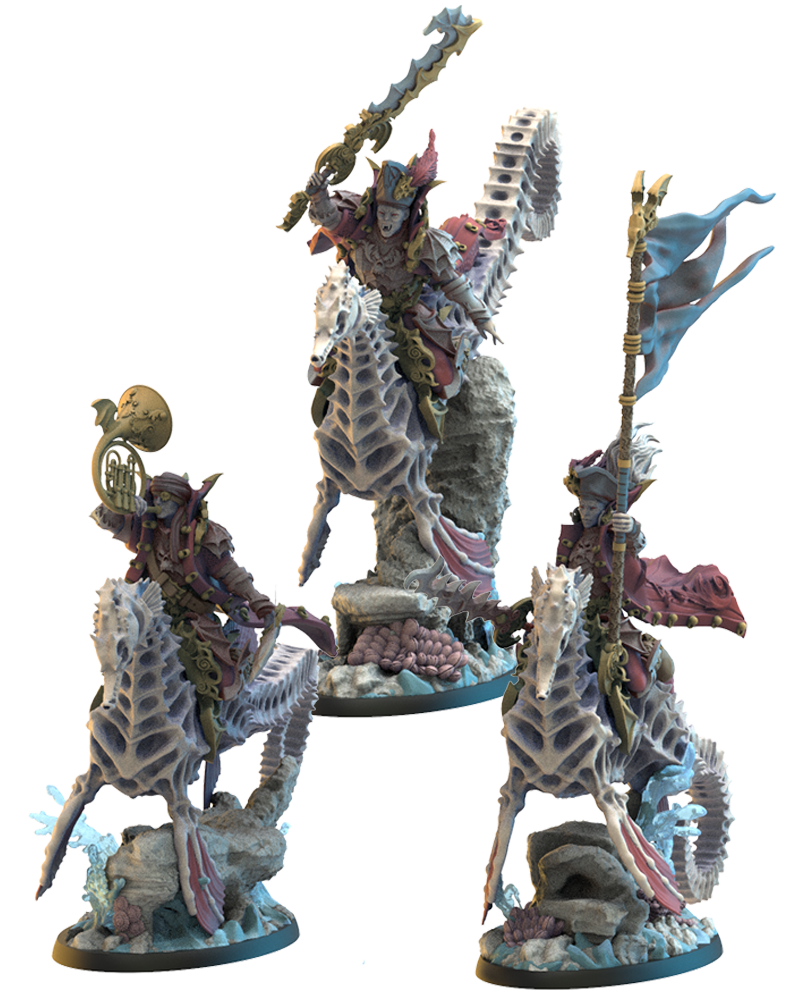 Red Knights | Undead of Misty Island | Lost Kingdom Miniatures ...