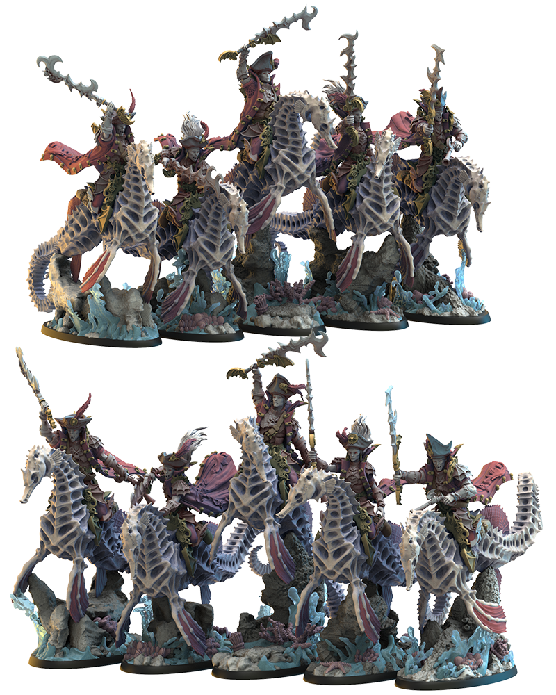 Red Knights | Undead of Misty Island | Lost Kingdom Miniatures ...