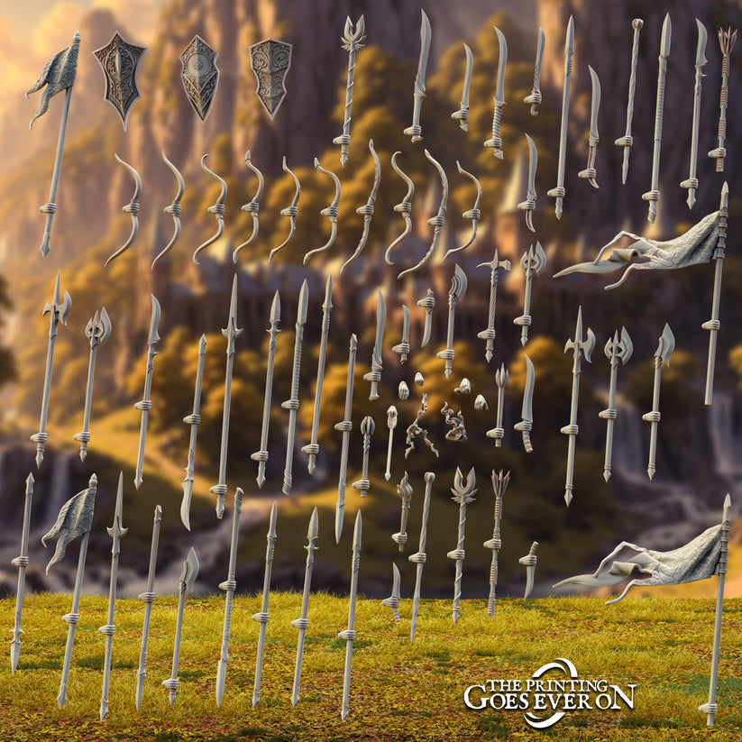 Bits - Elven Weapons | Tales of the Elven Kingdom | The Printing Goes ...